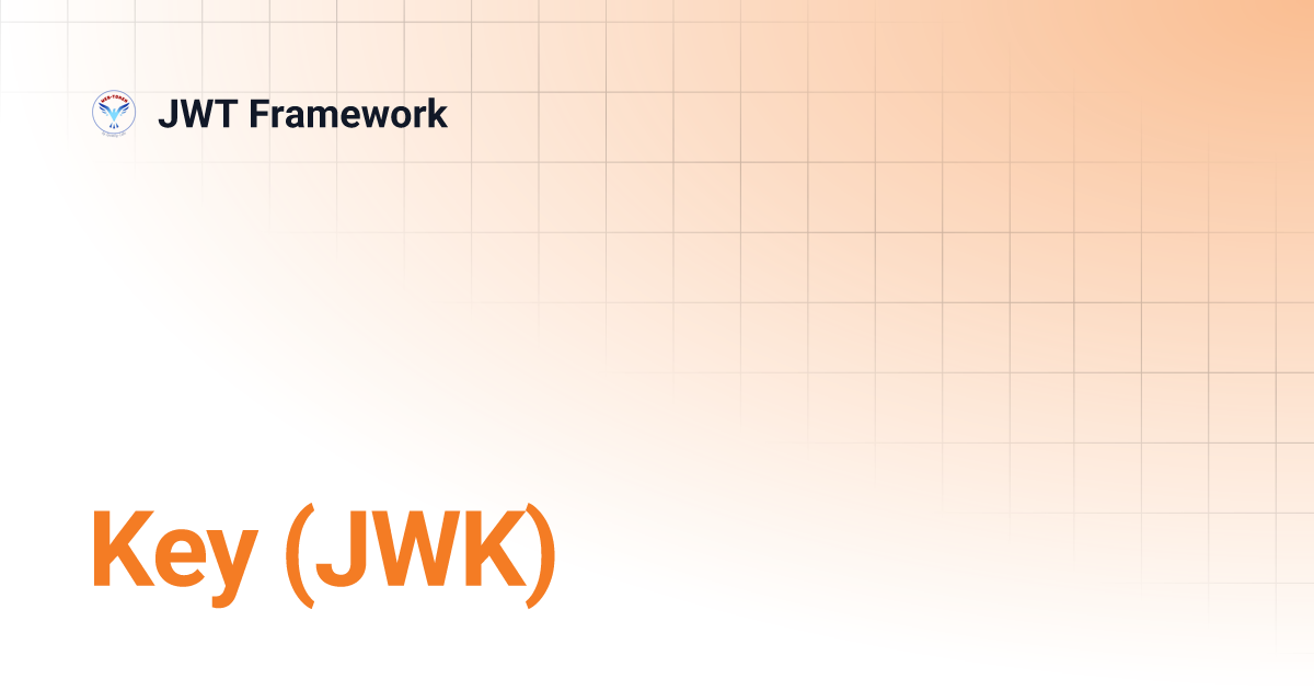 Key (JWK) | JWT Framework